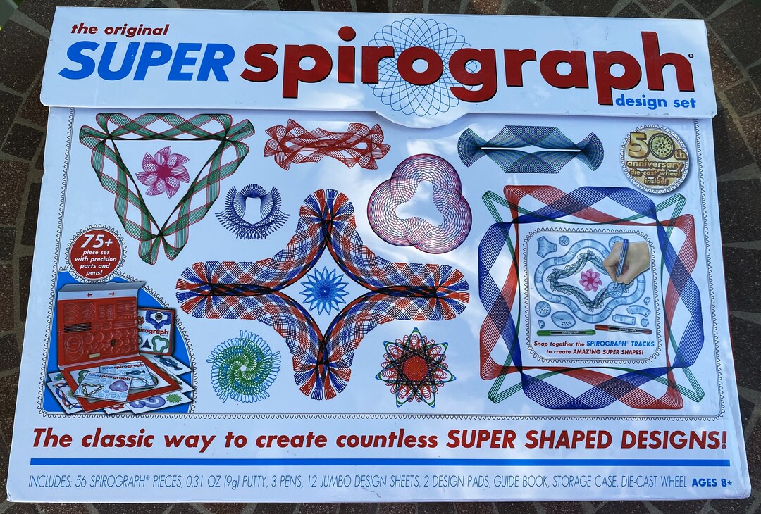 Super Spirograph Set, Spirograph Drawing Set 7926 - Etsy