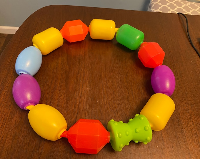 Vintage Fisher Price Snap Lock Beads, Fisher Price Snap Beads, Fisher ...
