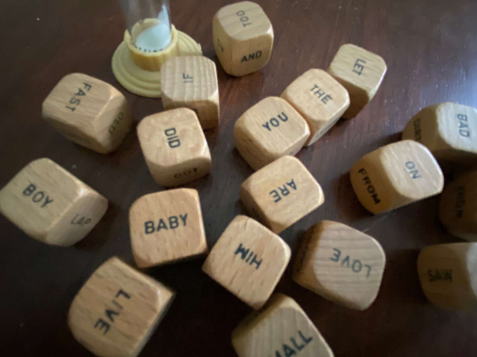 Selchow & Righter Scrabble Sentence Game Sentence Cube Game - Etsy