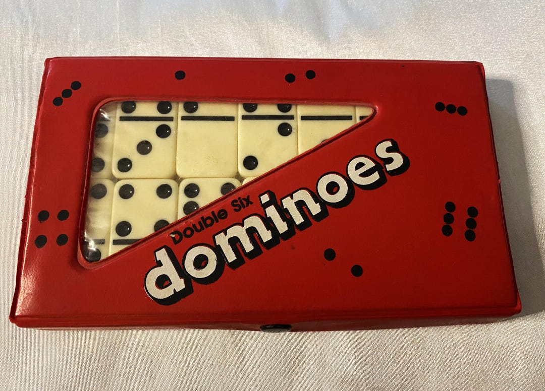 Double-six Dominoes, Double 6 Dominoes, Double 6 Marblelike Dominoes ...