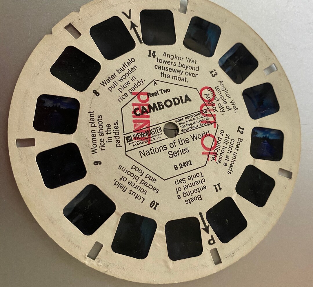 Vintage View Master Reel, View Master Disk, View Master, View Master ...