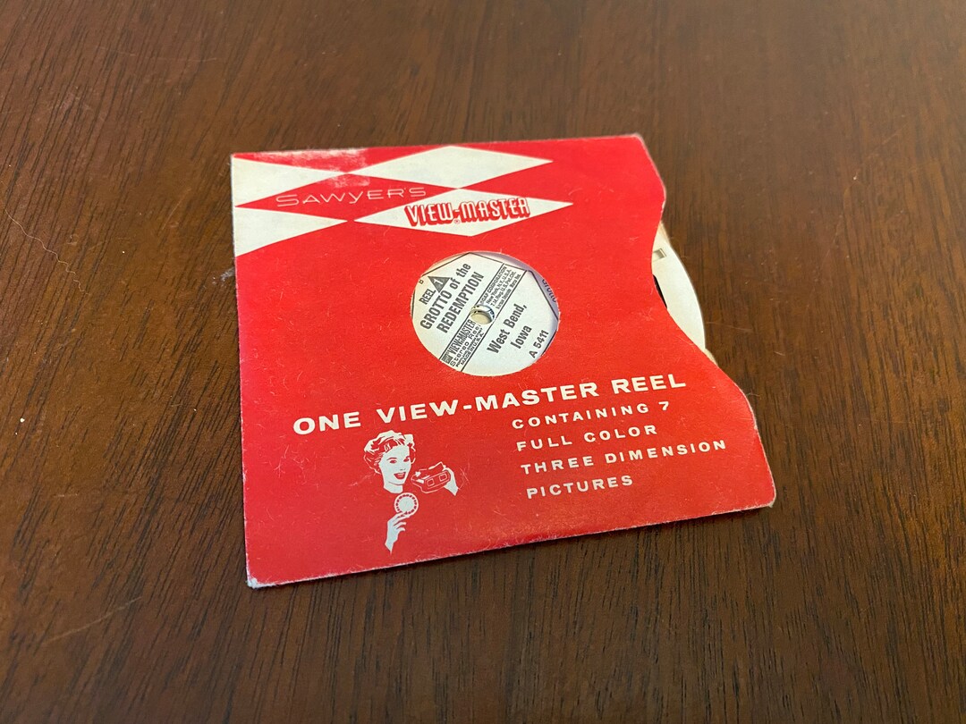 Vintage View Master Reel, View Master Disk, View Master Grotto of the ...