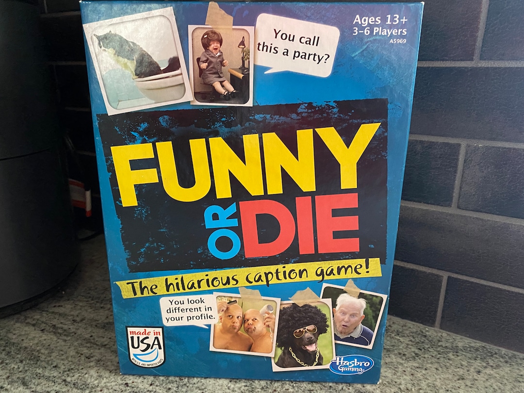 Funny or Die Game in Original Box - Complete #7590 - Etsy