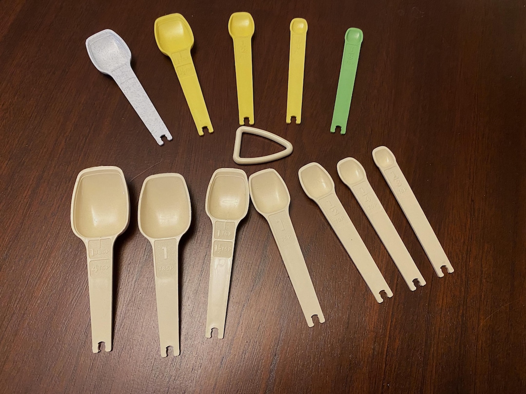 Multiple Colors Available - Vintage Tupperware Measuring Spoon ...