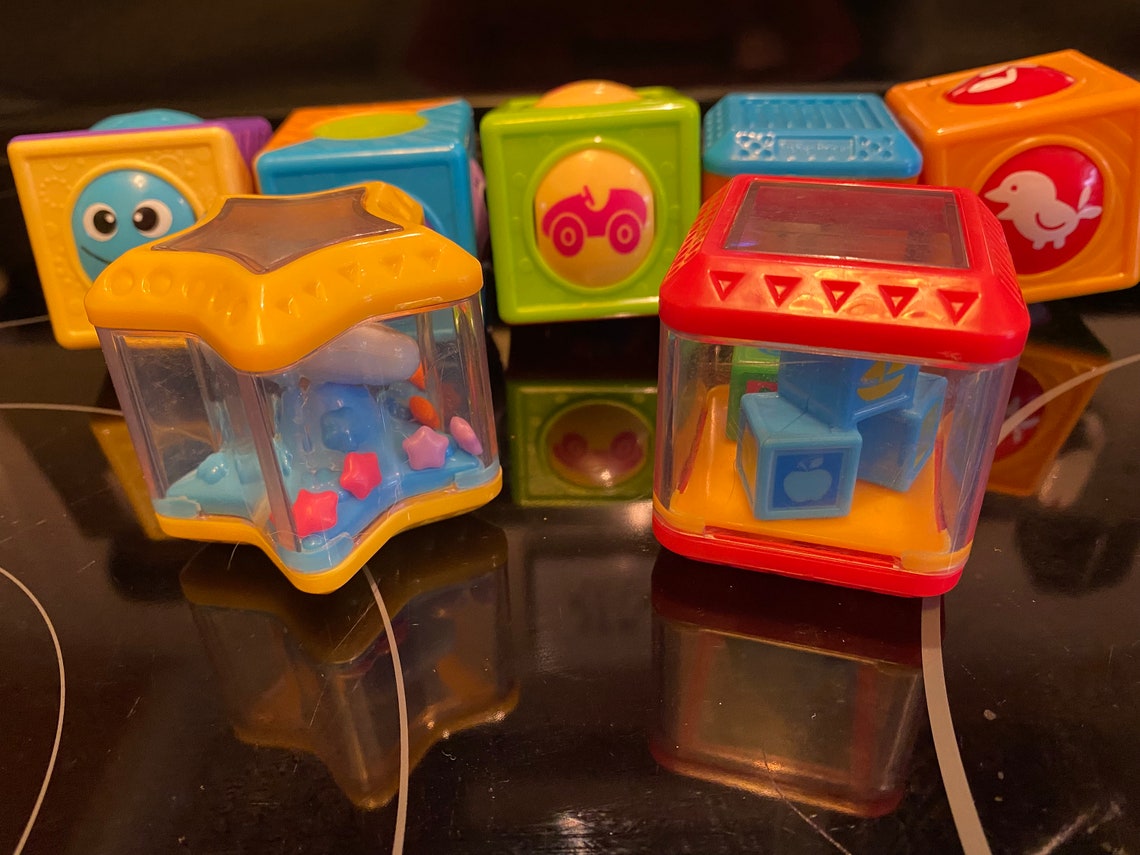 Fisher Price Blocks Fisher Price Blocks Set of 6 Fisher - Etsy
