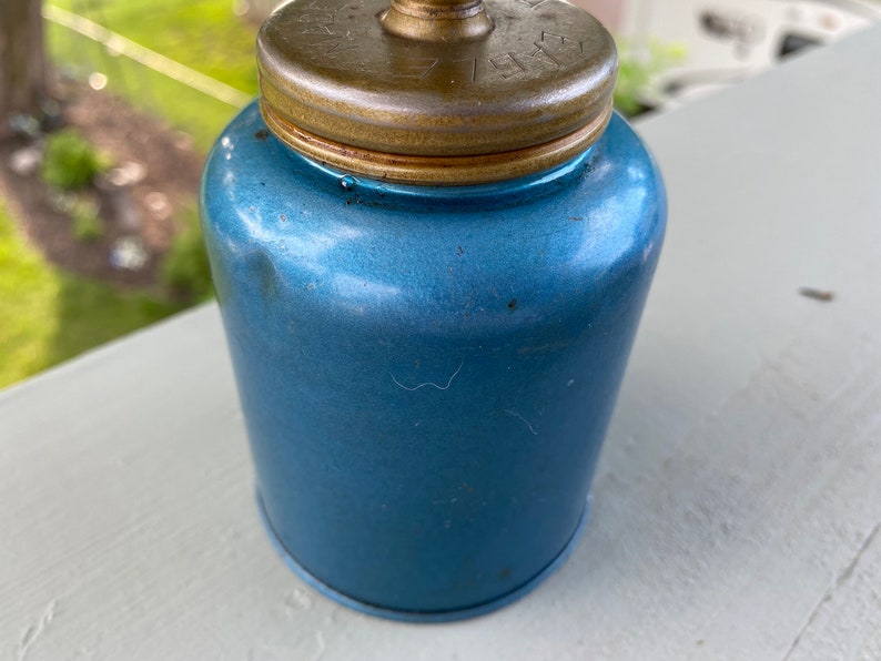 Antique Oil Dropper Vintage Oil Can Eagle Oil Can Blue Oil - Etsy