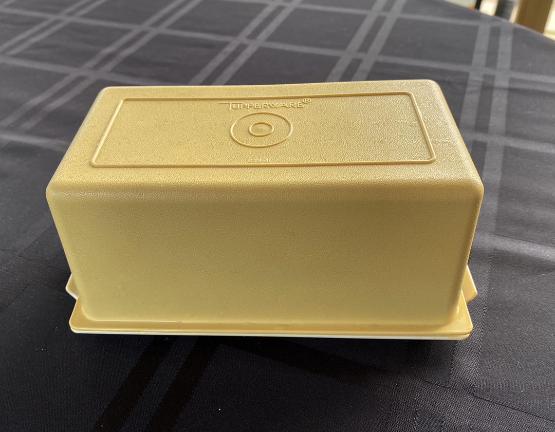 Tupperware Double 2 Stick Butter Dish, Covered Butter Dish, Tupperware ...