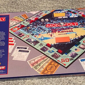 Monopoly University of Kansas, University of Kansas Monopoly, KU ...