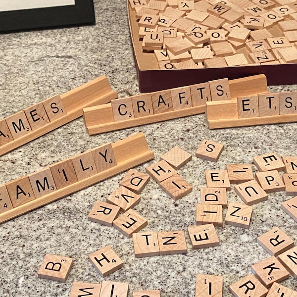 Scrabble Tile Racks - Etsy