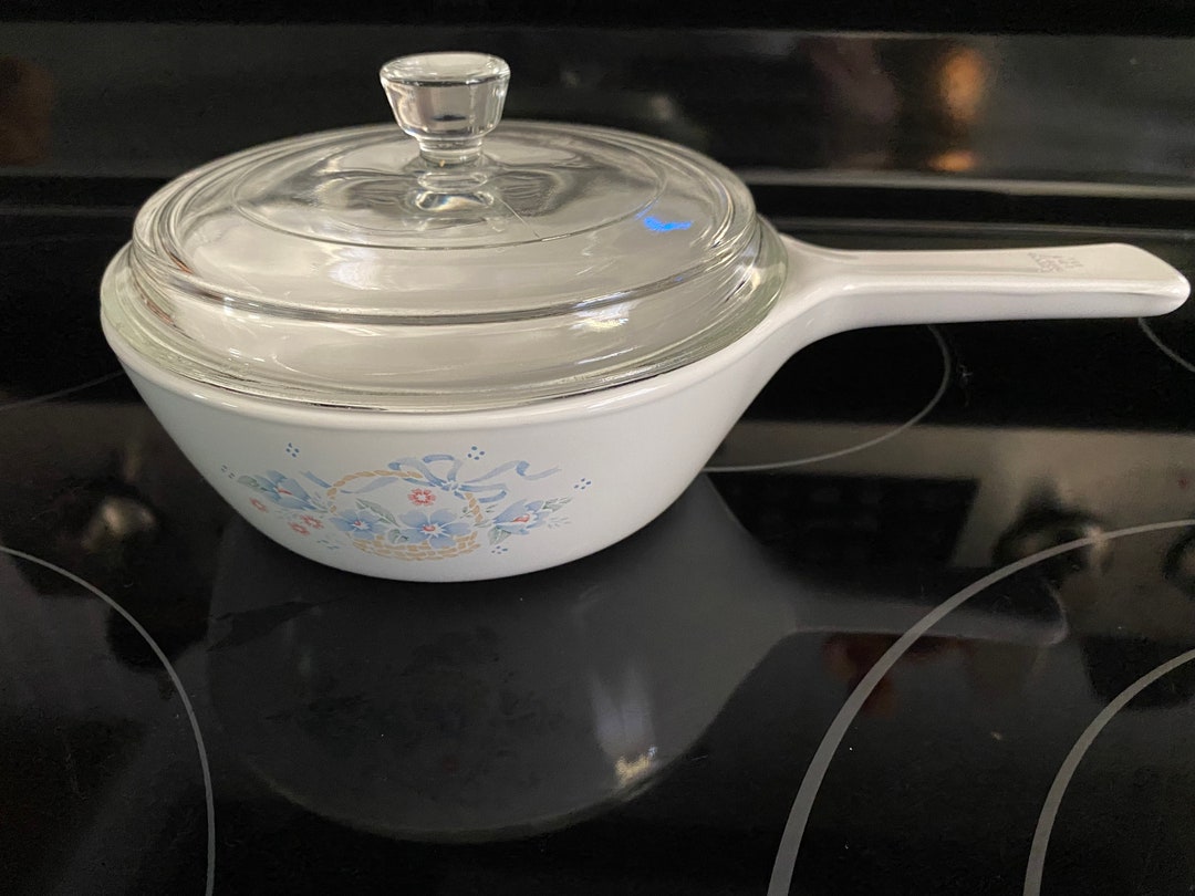 Corning Ware P-81-B Country Cornflower Saucepan, Corning Ware P-81-B ...