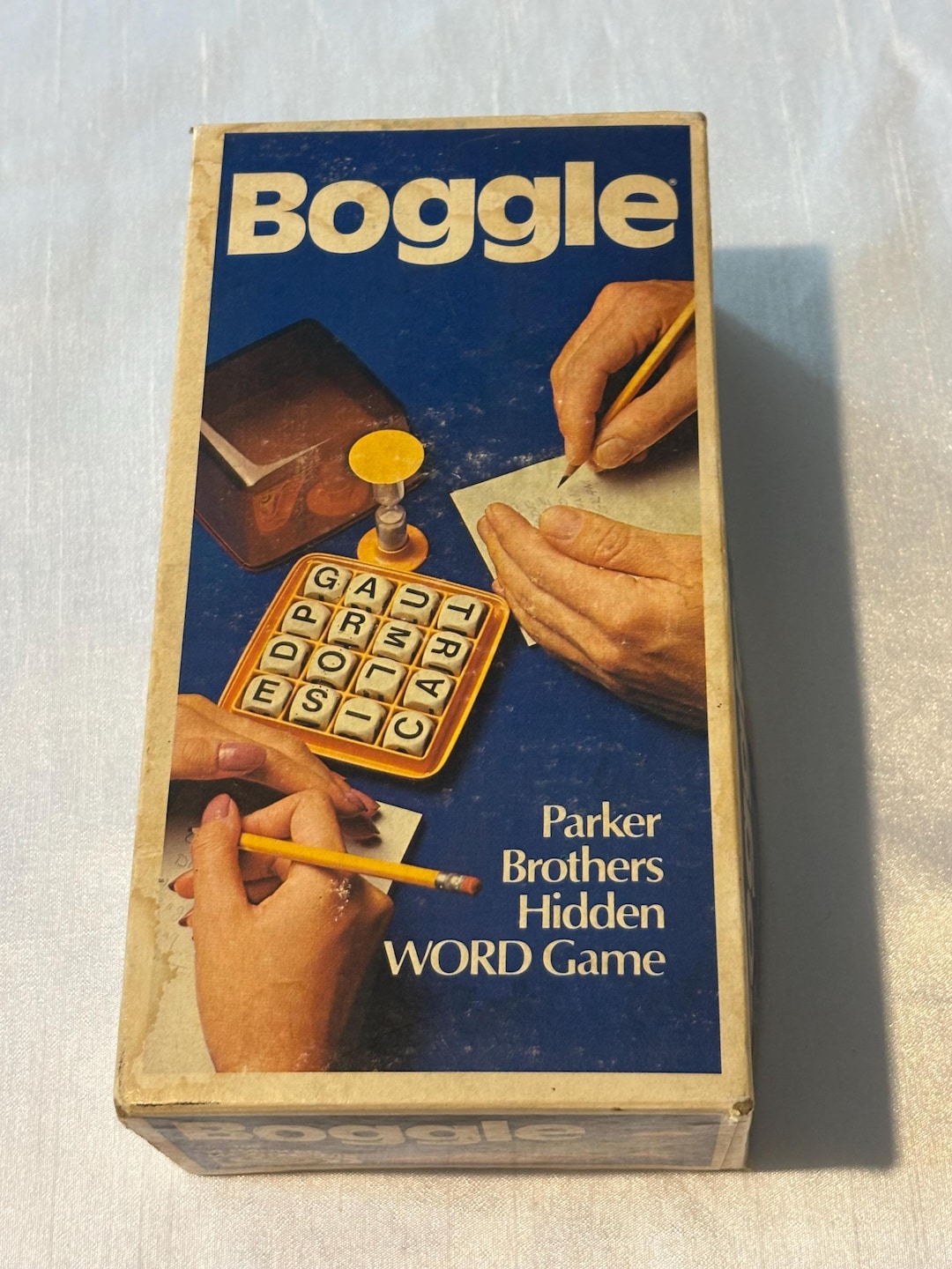 Parker Brothers Boggle Game 1976, Boggle the 3 Minute Word Game, Dice ...