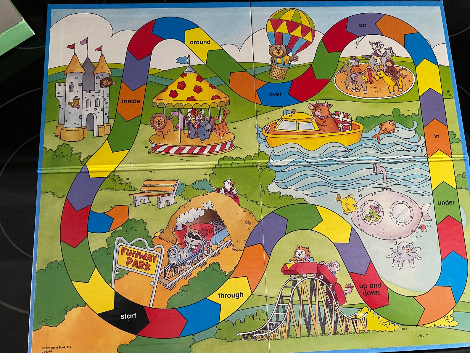 Vintage Funway Park Game Language Development Game World - Etsy