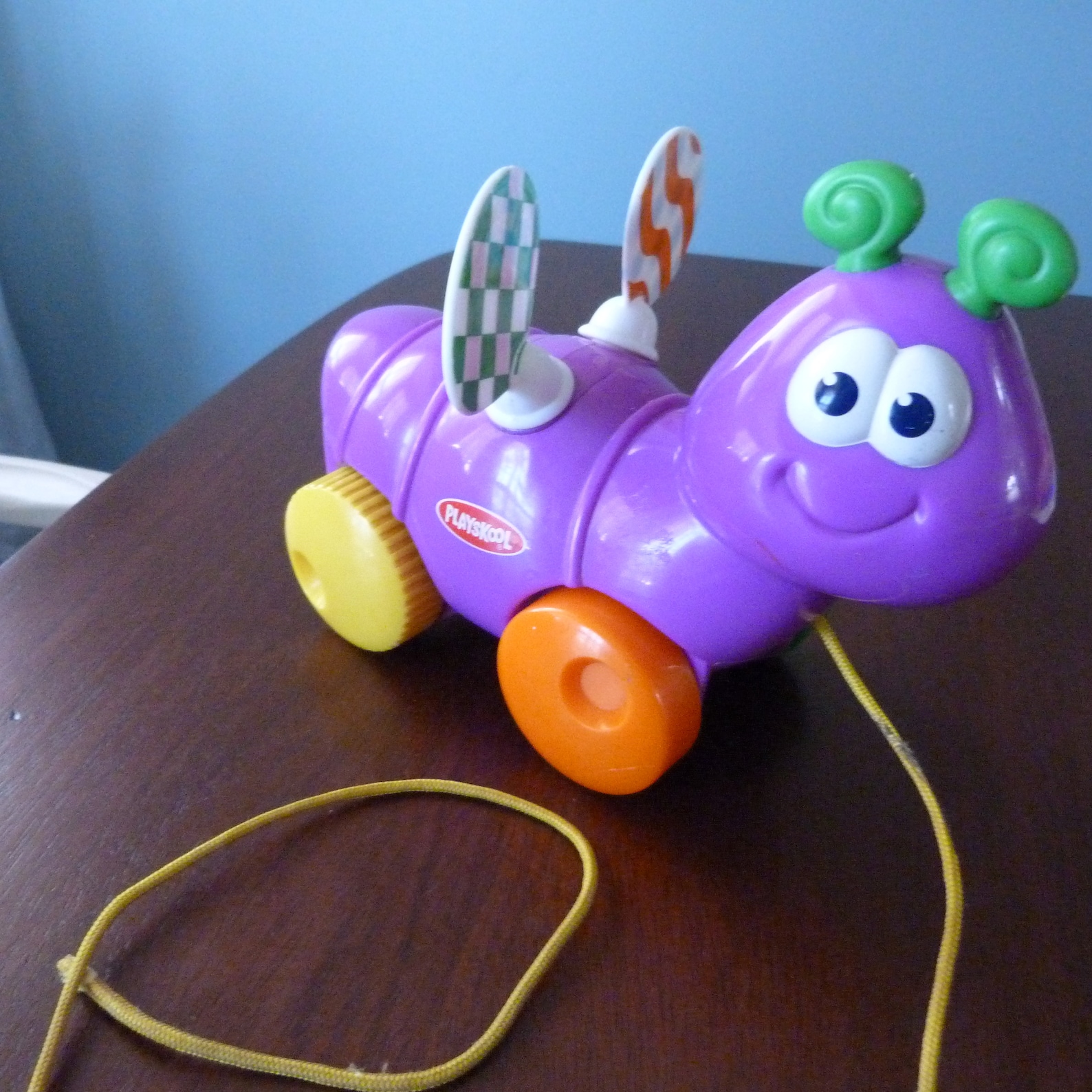 Playskool Pull'n Flutter Bug Pull Toy, Playskool Purple Caterpillar Toy ...