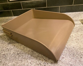 GW Systems Industrial Metal Paper Tray File, Letter Size Metal Desktop ...