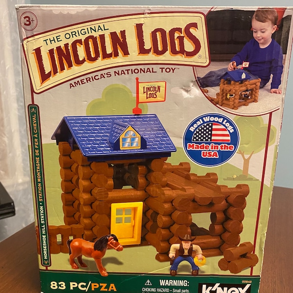 Lincoln Logs Vintage - Etsy