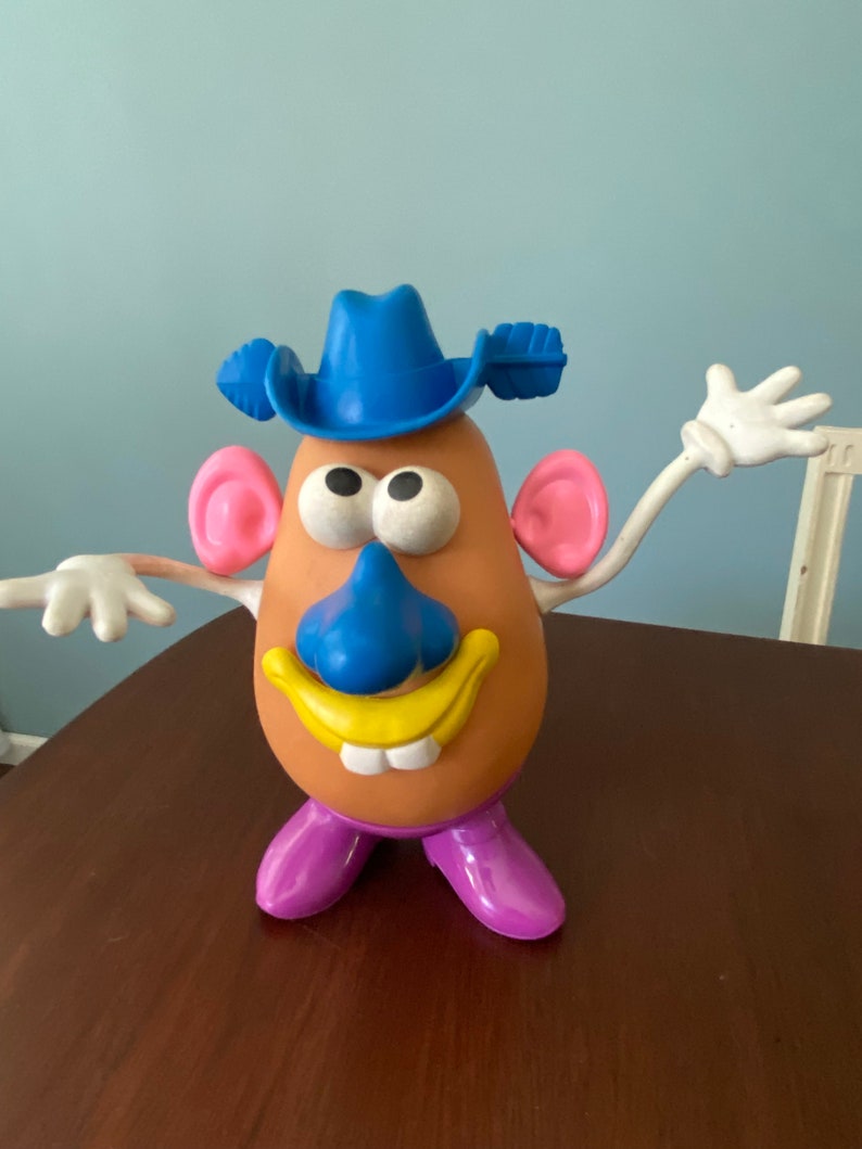 Mr. & Mrs. Potato Head With 19 Pieces Ride 'em Cowboy - Etsy