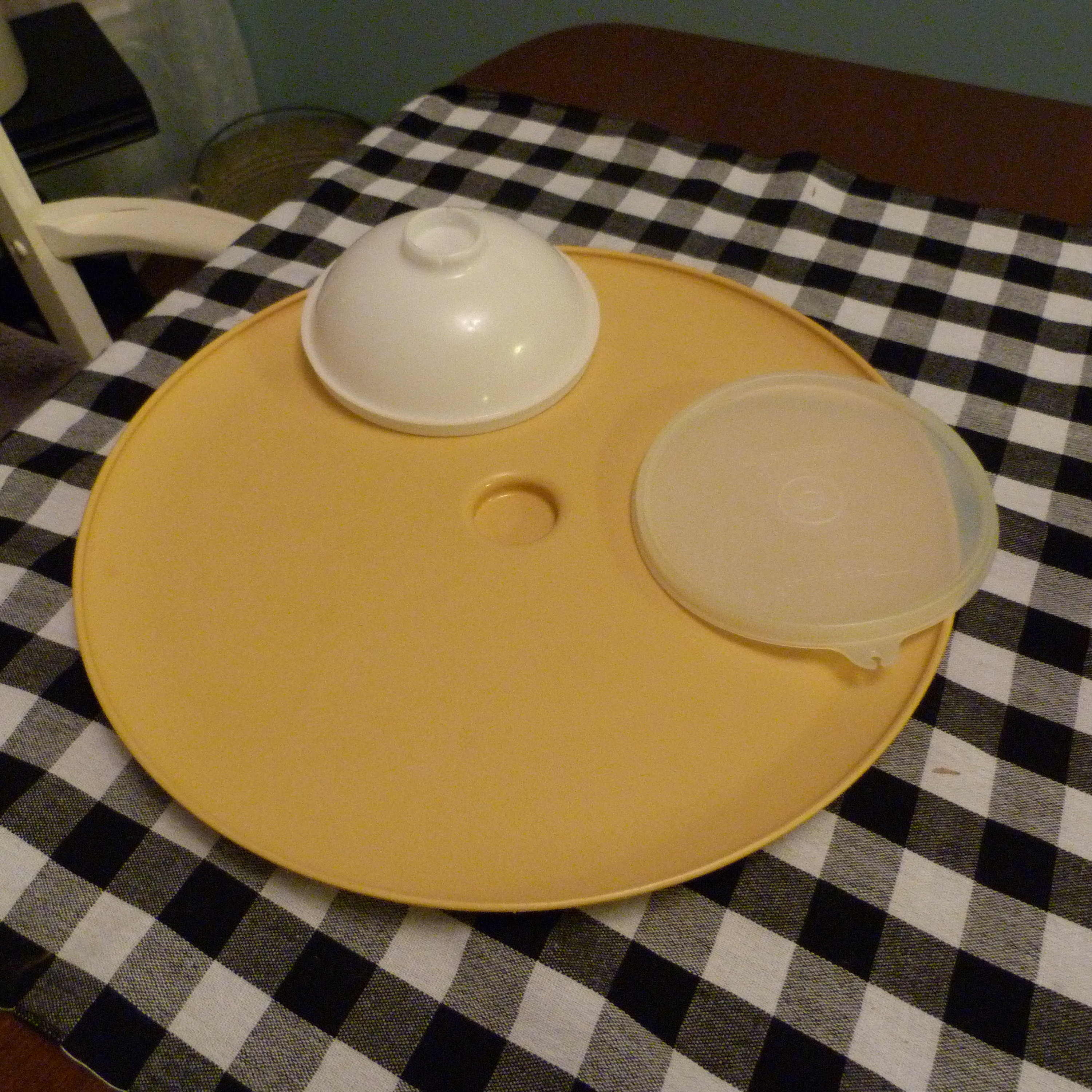 Tupperware Dip N Serve Chip & Dip Bowl Tupperware Fruit and - Etsy