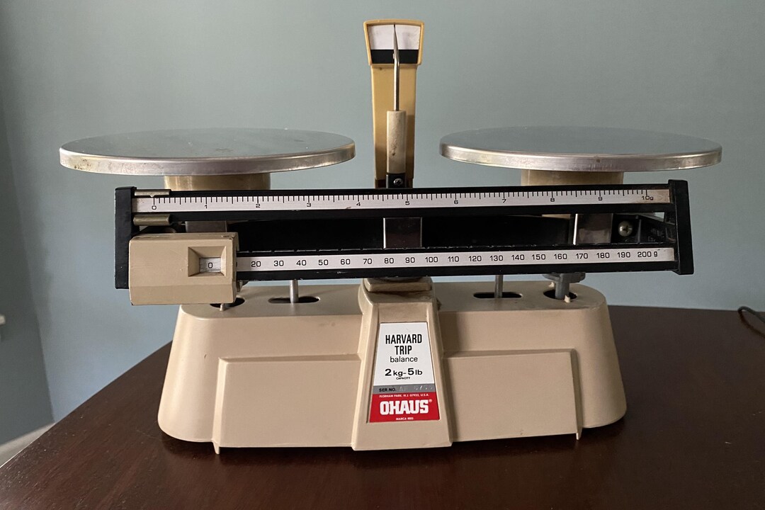 Ohaus Harvard Trip Balance 2kg 5lb Scale #8034 - Etsy