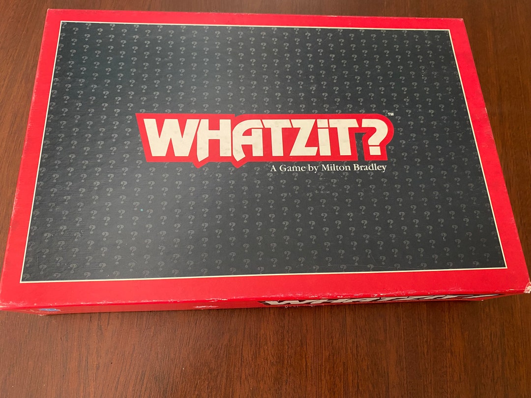 Whatzit Game 1987 COMPLETE 7451 - Etsy