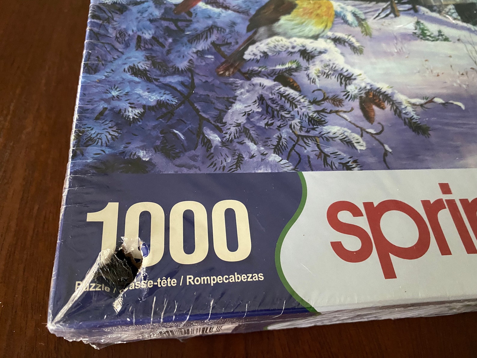 Sealed Springbok Puzzle, Springbok Snowy Haven Puzzle, Discontinued ...