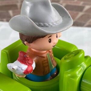 Fisher Price Little People Tractor and Farmer, Fisher Price Green ...