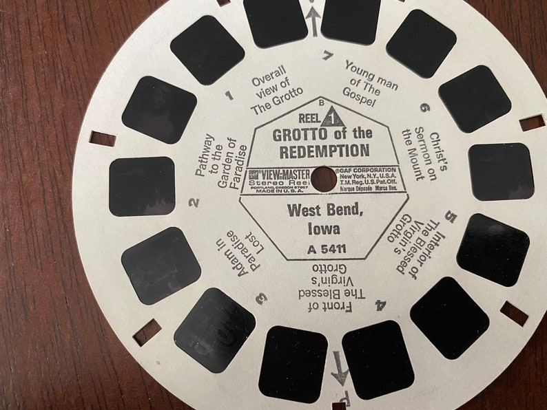 Vintage View Master Reel View Master Disk View Master Grotto - Etsy