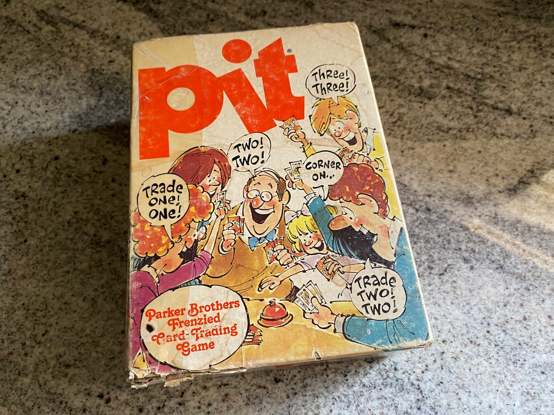 Vintage Pit Game 1981 Parker Brothers #7153 - Etsy
