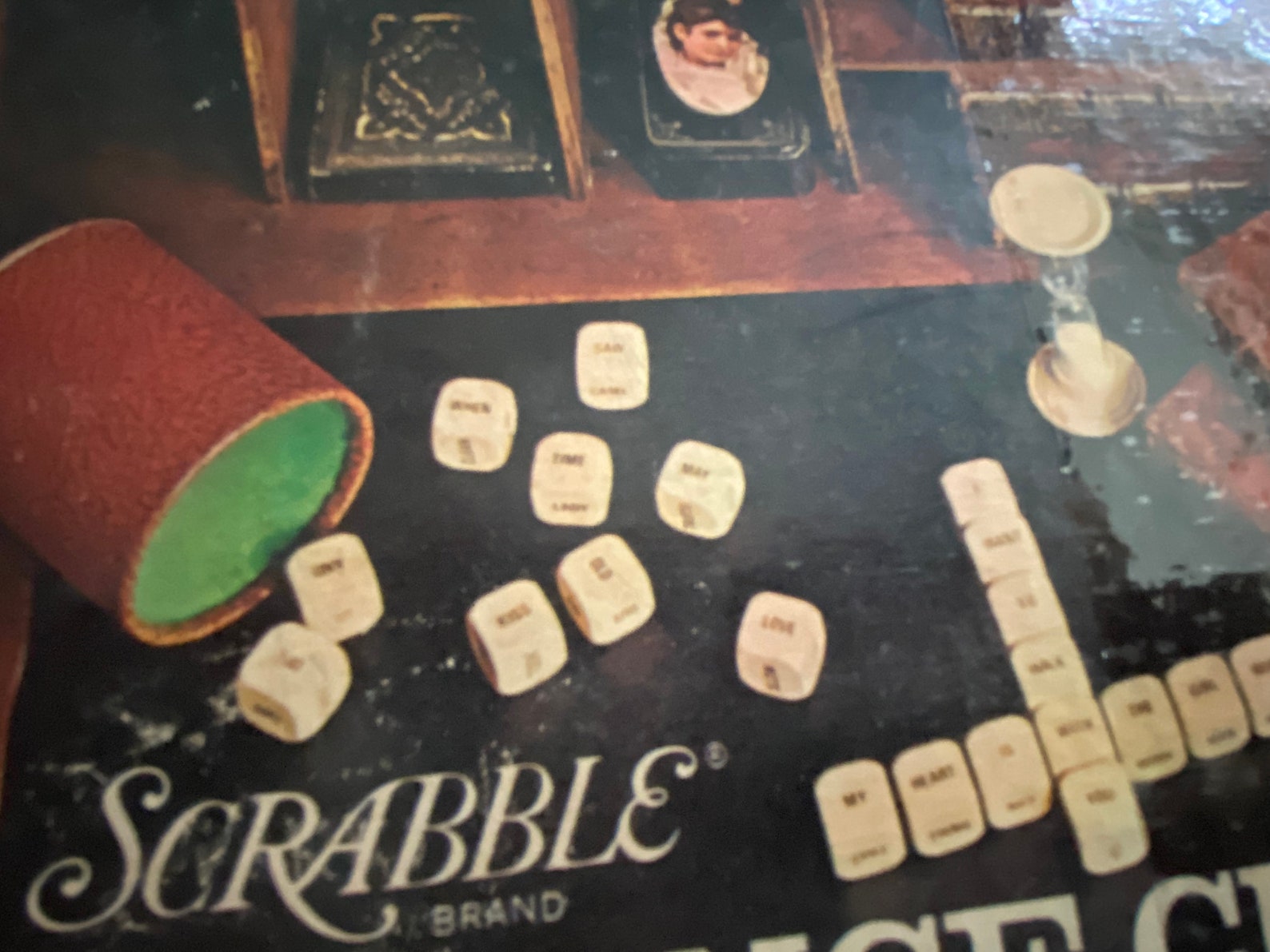 Selchow & Righter Scrabble Sentence Game Sentence Cube Game - Etsy