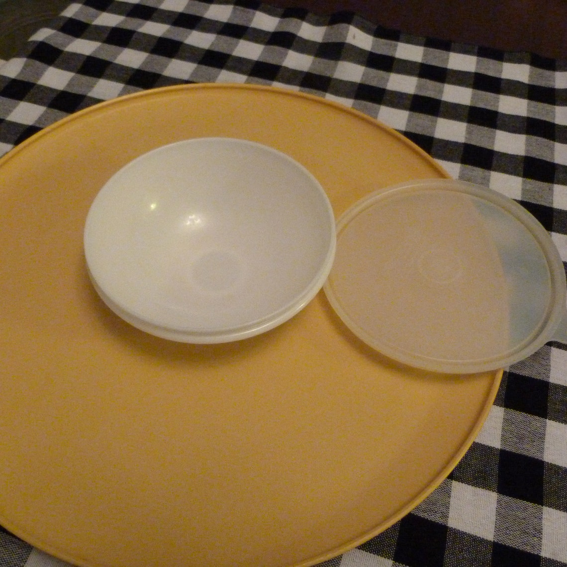 Tupperware Dip N Serve Chip & Dip Bowl Tupperware Fruit and | Etsy