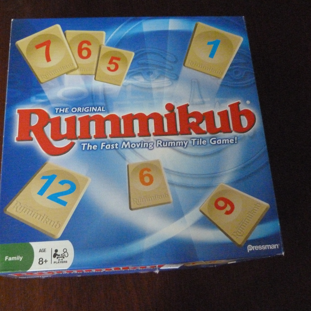 Rummikub Tile Game 1990's in Original Box W/instructions - Complete ...