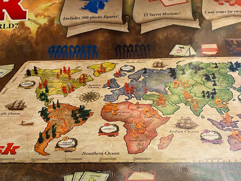 Risk Game, World Conquest Game, Parker Brothers Risk #1579 - Etsy