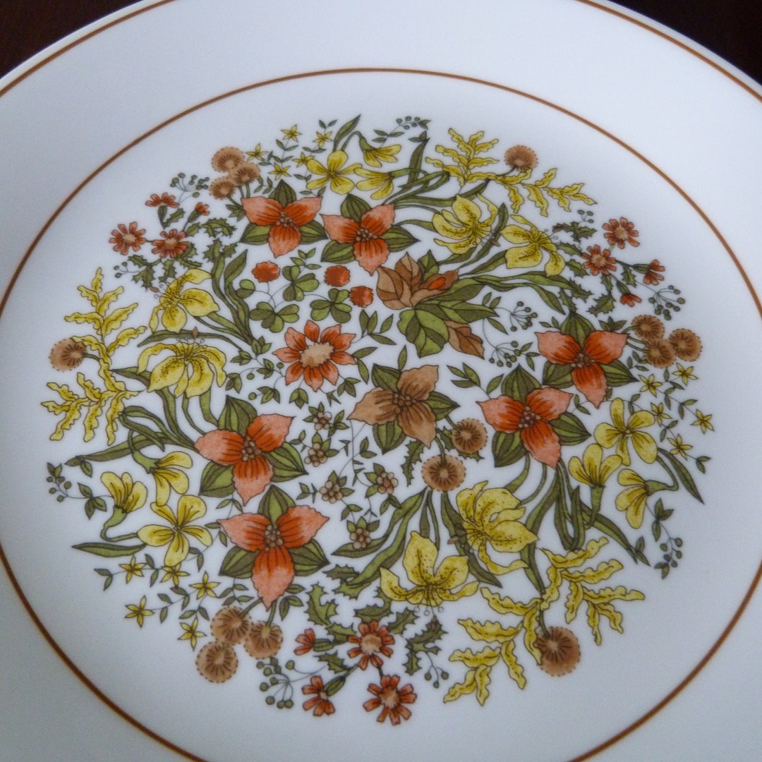 Corning Indian Summer Salad Plates, Sold Individually, Corelle Indian ...