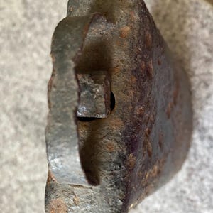 Antique Cow Bell, Heavy Real Cow Bell #8037 - Etsy