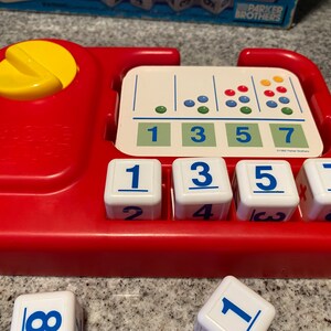 Boggle Jr Numbers - A Preschool Learning Game, Boggle Game, Dice Game ...