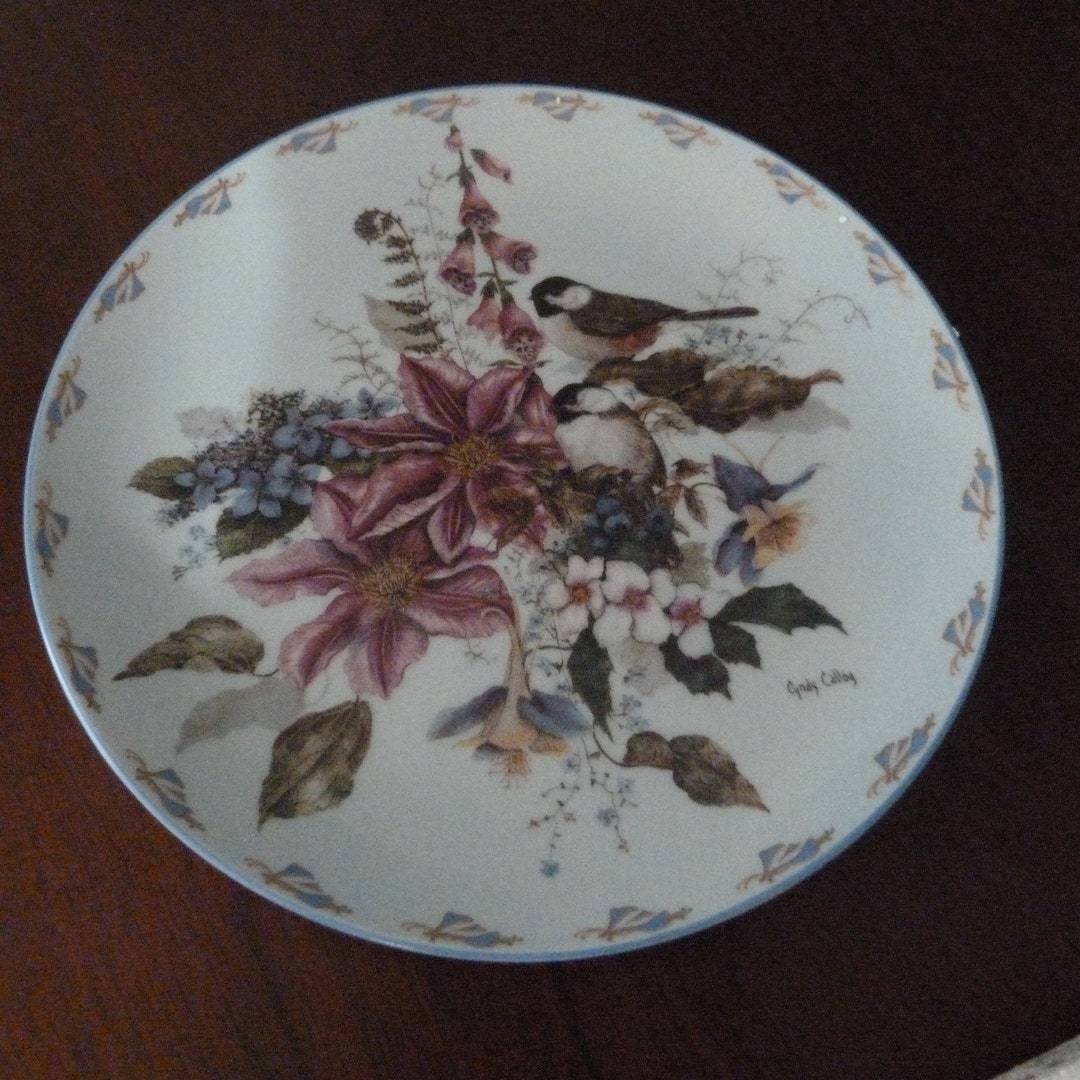 Brandex Plate W.S. George Collector's Plate Cyndy Callog - Etsy