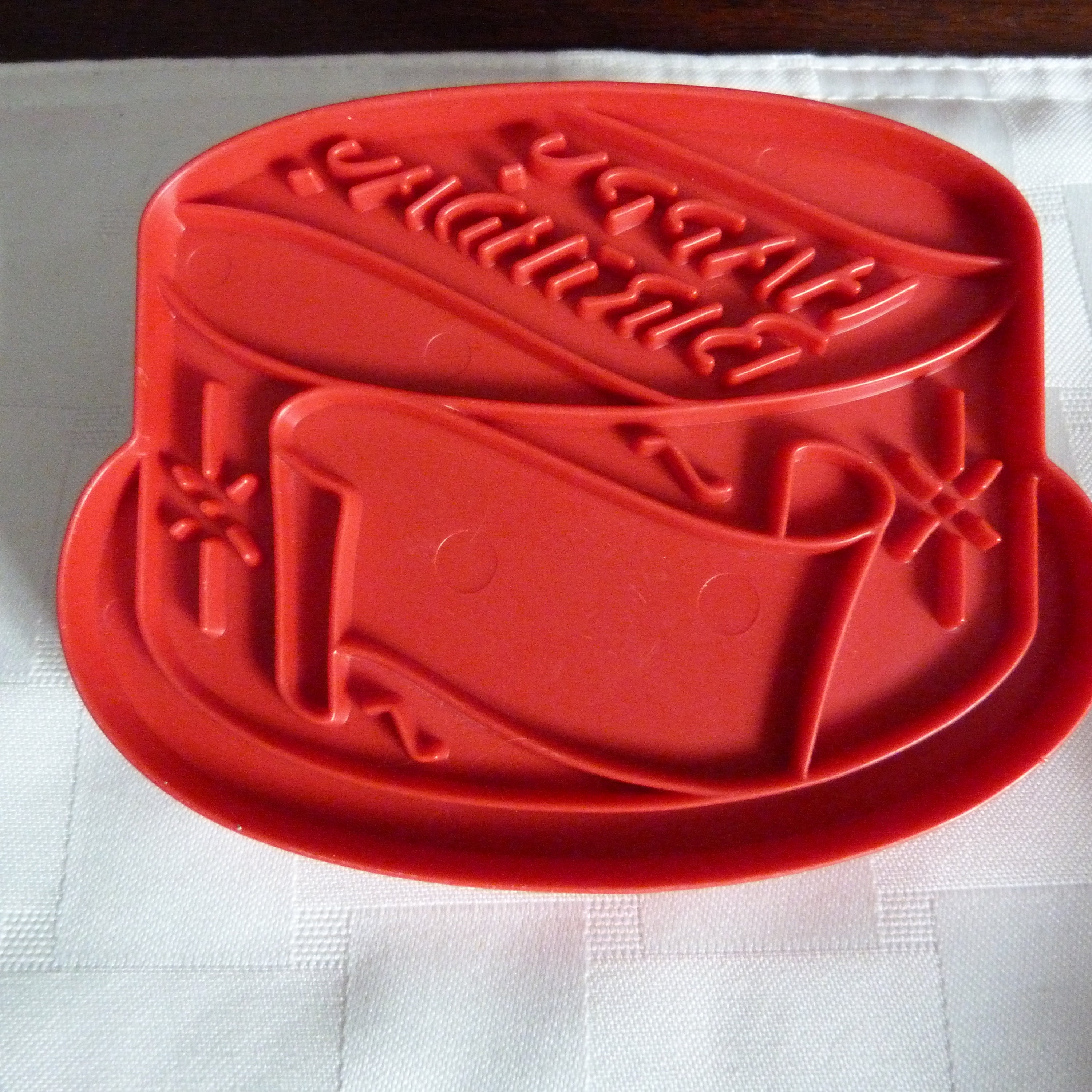 Tupperware Cookie Cutters YOUR CHOICE Tupperware Red Cookie - Etsy