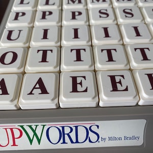 Upwords-the 3-dimensional Word Game, up Words Game, Letter Stacking ...
