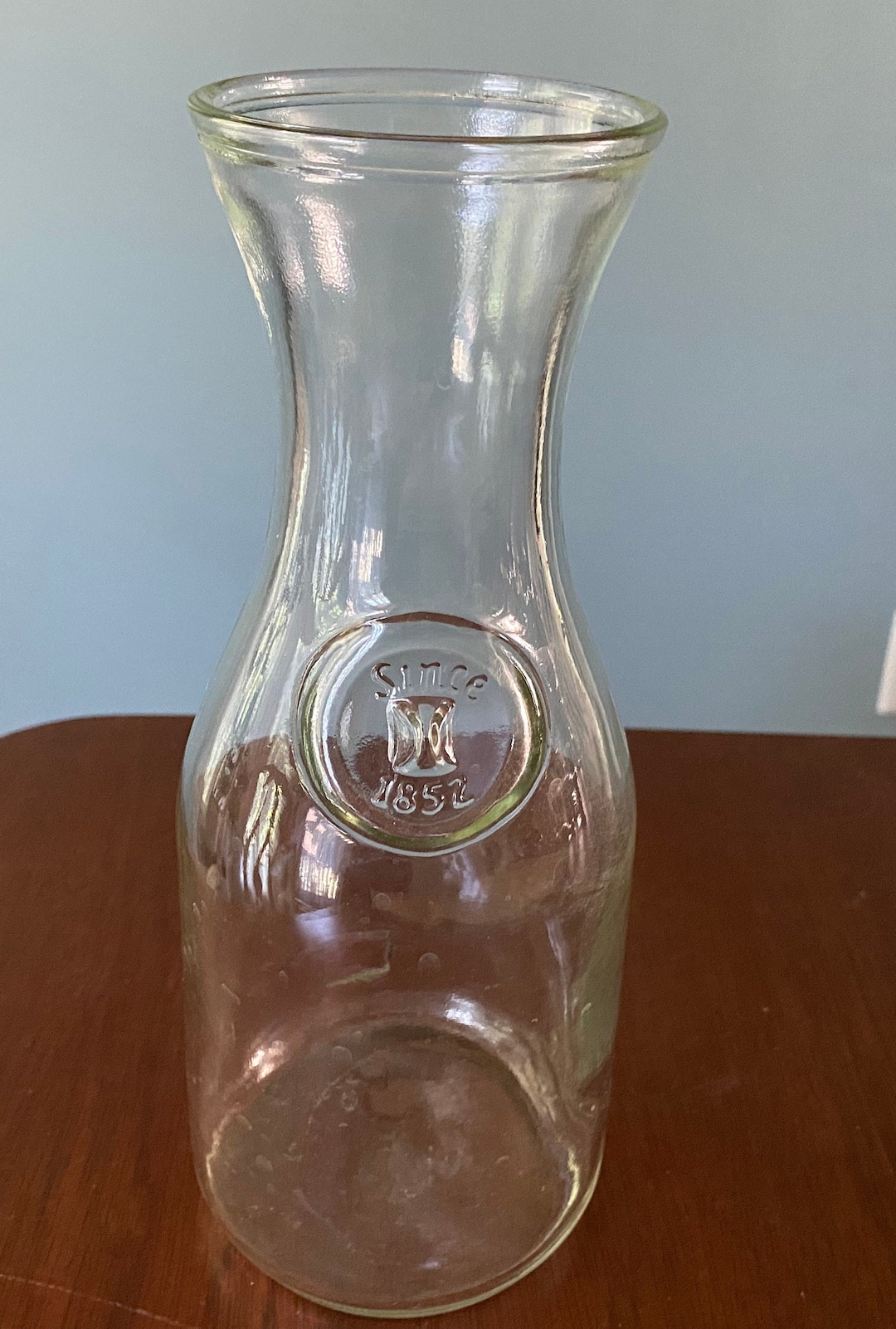 Vintage 1-liter Carafe, Glass Carafe, Vintage Carafe, Carafe, Canada ...