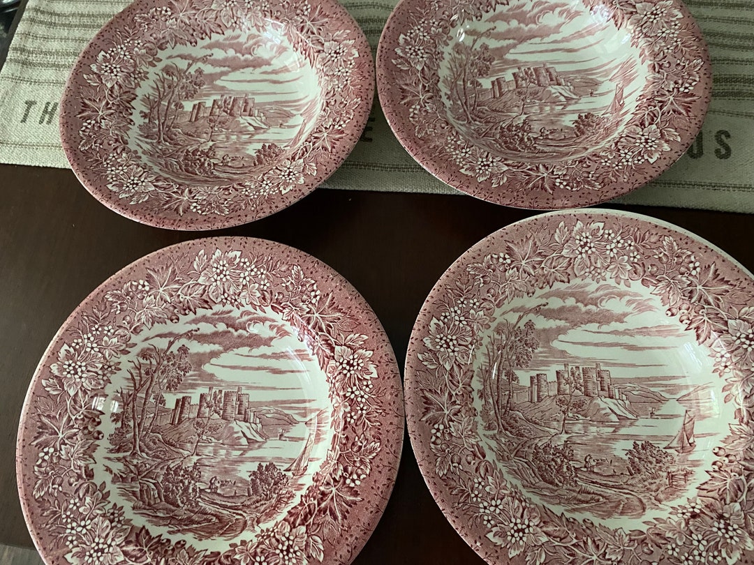 Vintage English Ironstone Tableware, English Castles, Castles Soup ...