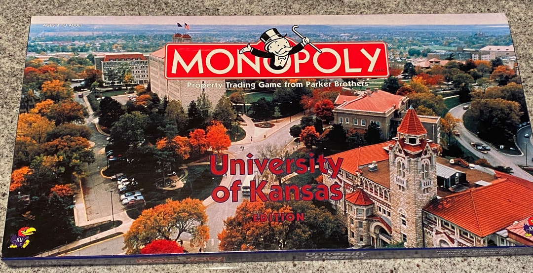 Monopoly University of Kansas, University of Kansas Monopoly, KU ...