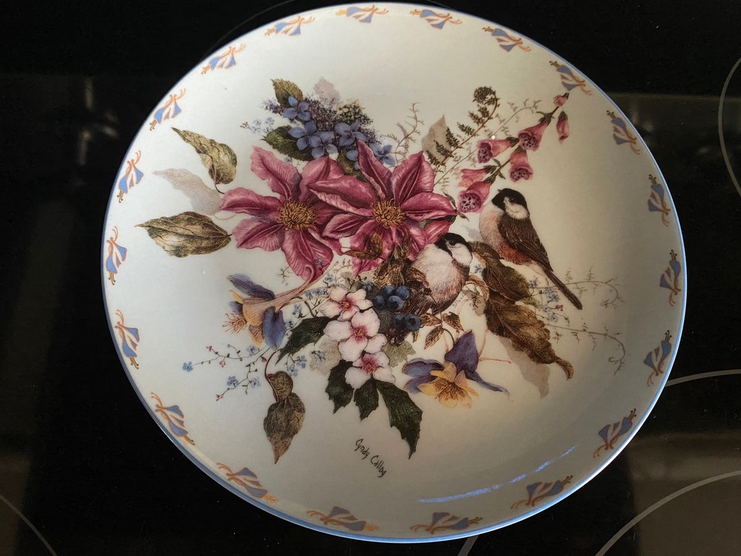 Brandex Plate, W.S. George Collector's Plate, Cyndy Callog Sitting ...