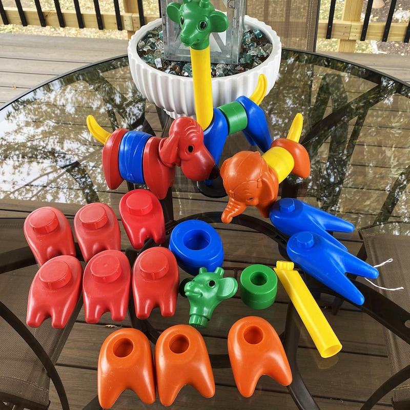 Tupperware Toys Animals - Etsy