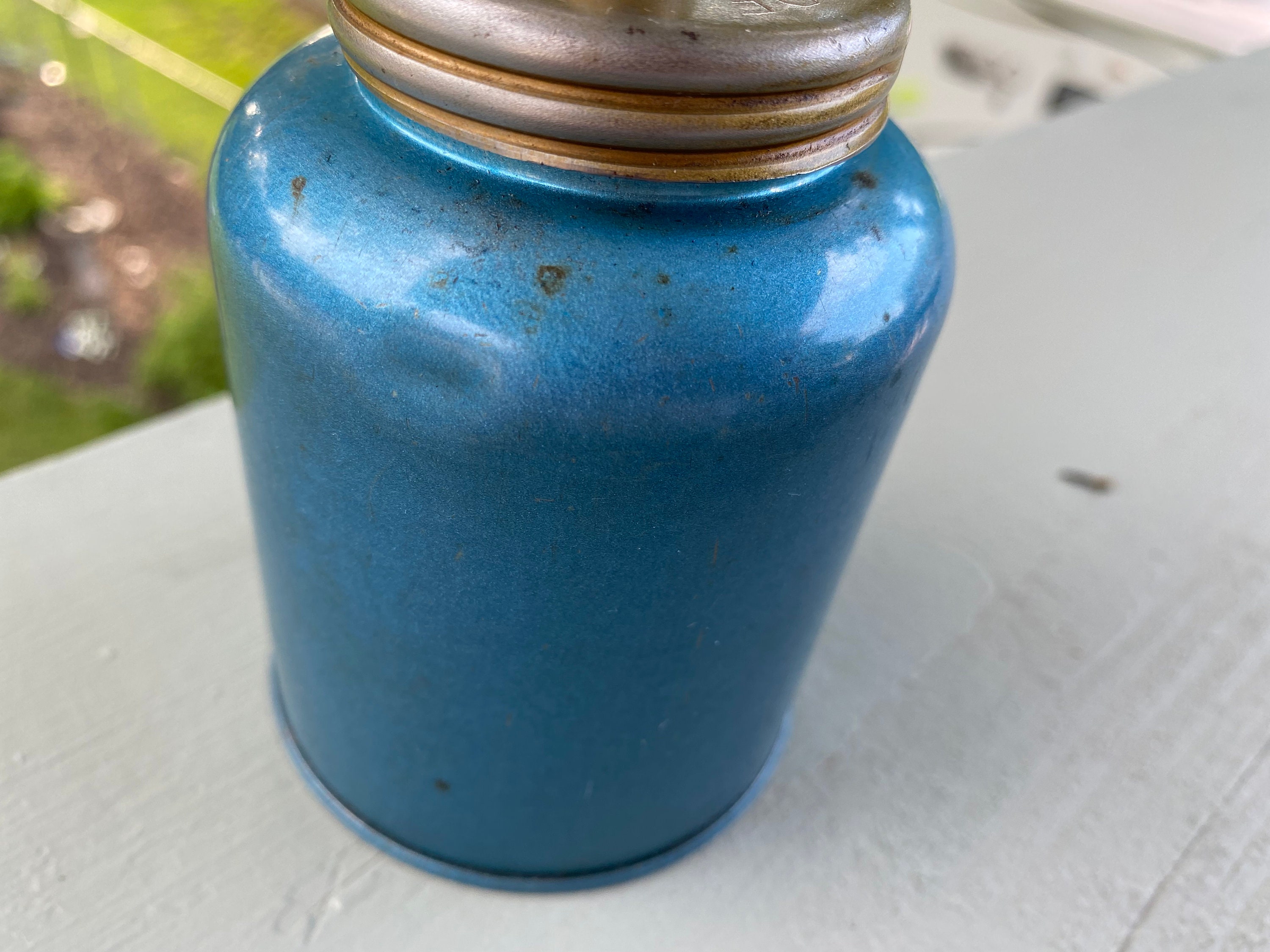 Antique Oil Dropper Vintage Oil Can Eagle Oil Can Blue Oil - Etsy