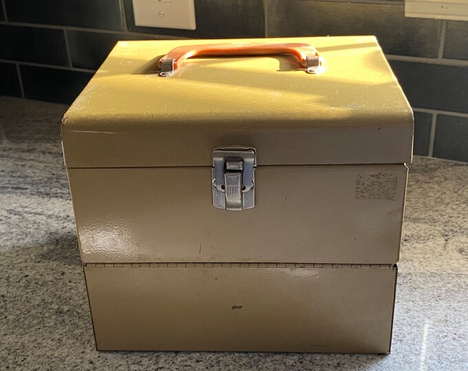 Vintage Film Storage Box, Film Reel Canister #7549 - Etsy