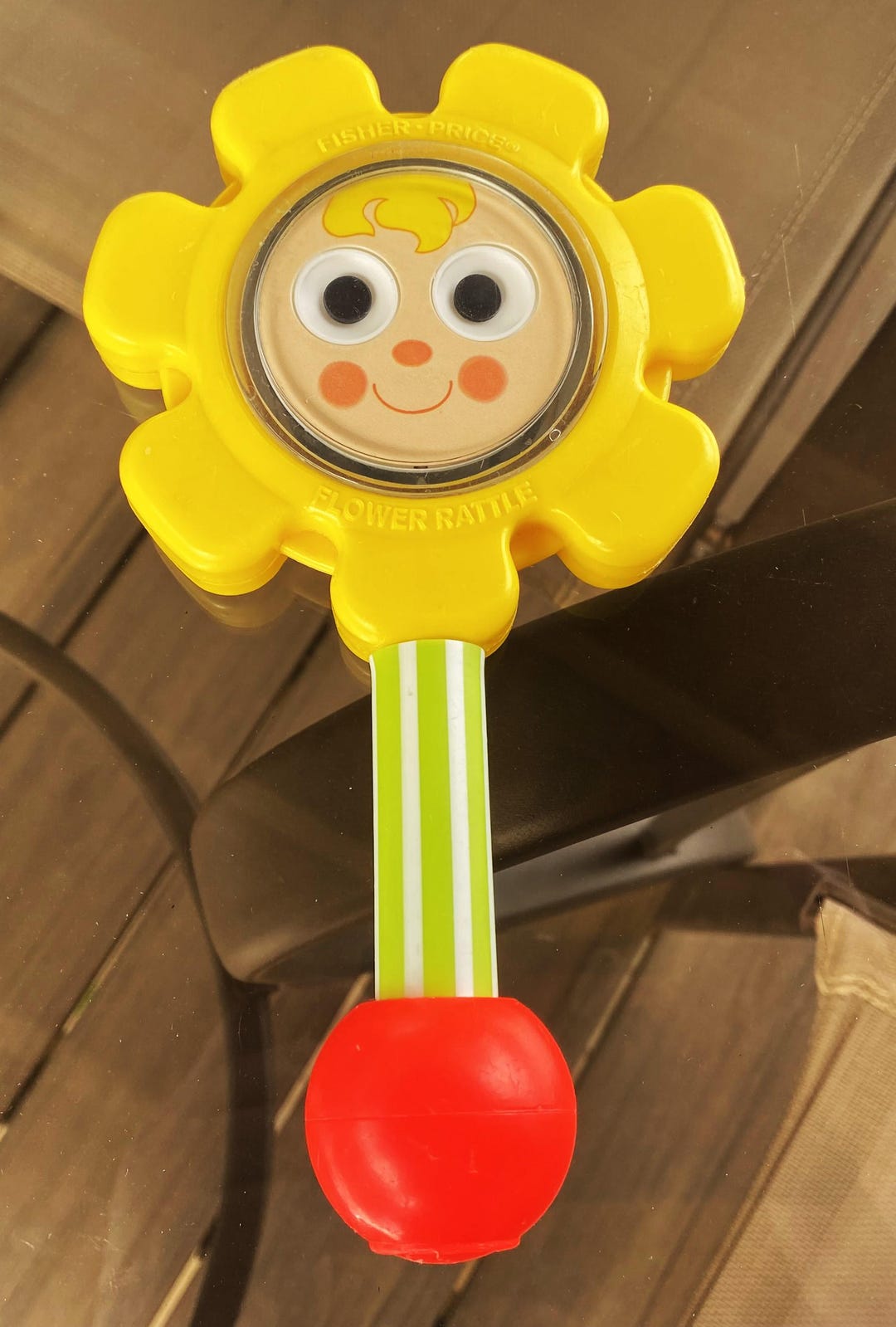 Fisher Price Flower Rattle, Vintage Fisher Price Rattle 8231 - Etsy