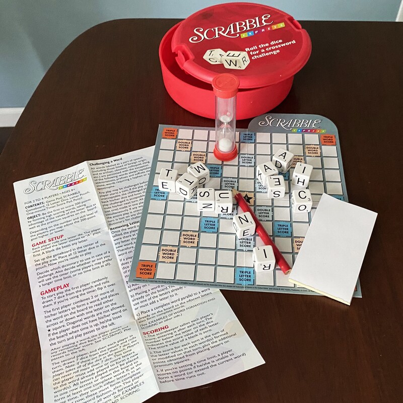 Travel Scrabble - Etsy