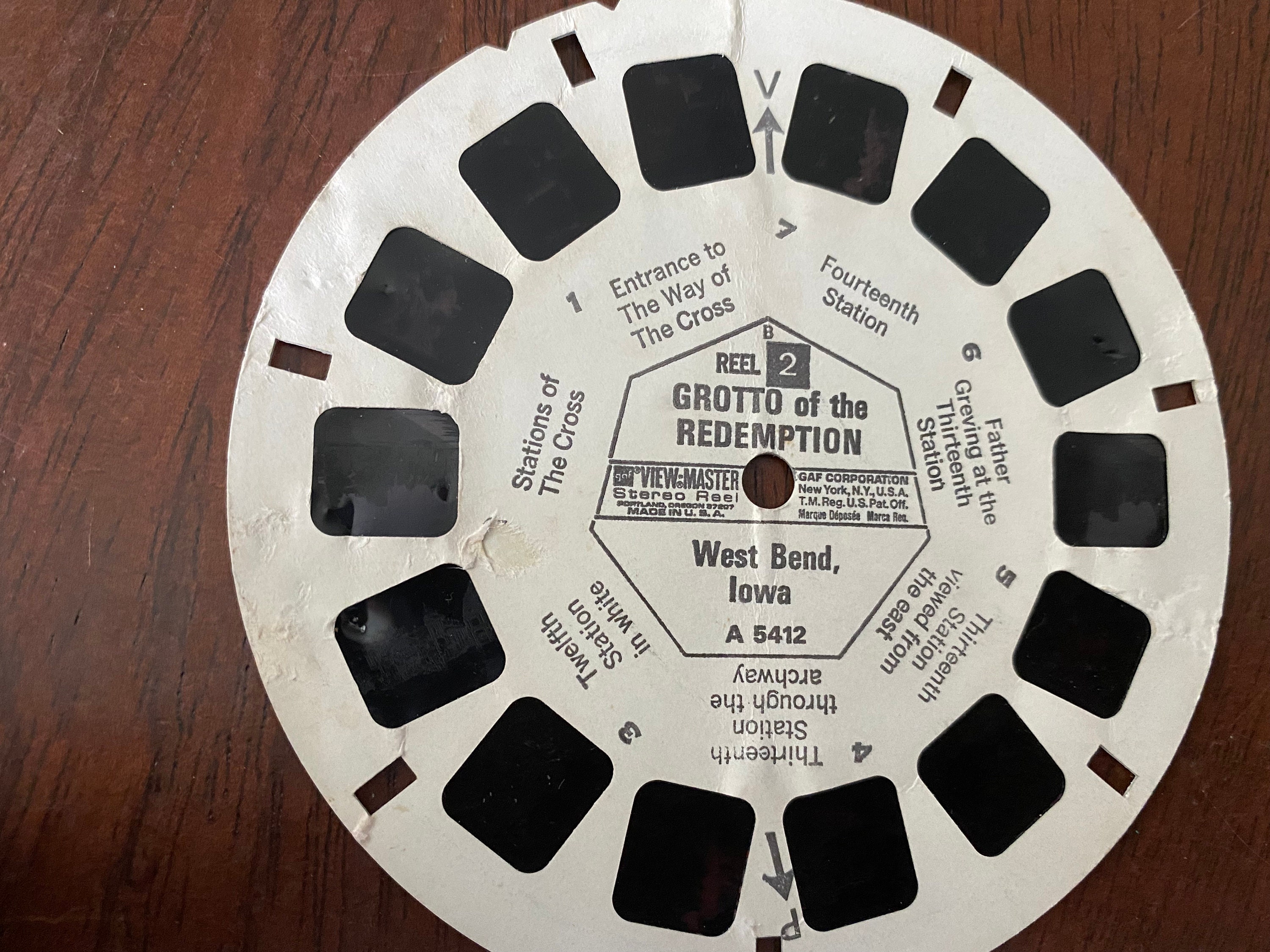 Vintage View Master Reel View Master Disk View Master Grotto - Etsy