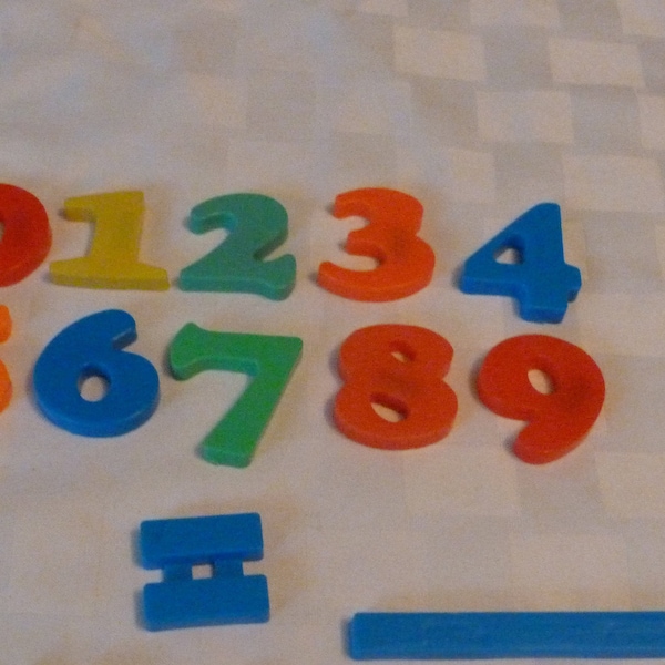 Number Magnets - Etsy
