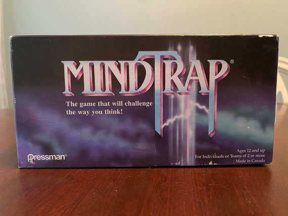 Mind Trap Game by Pressman 1996 Mindtrap Puzzle Game the | Etsy
