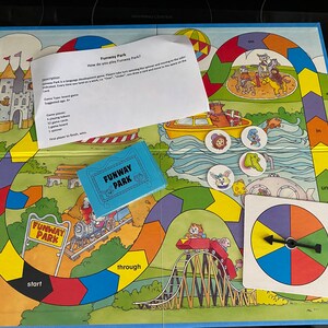 Vintage Funway Park Game, Language Development Game, World Book Game ...